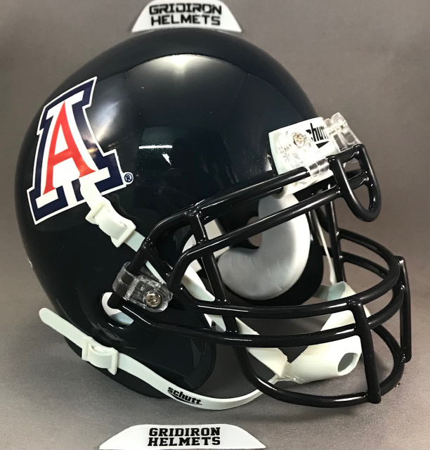 Arizona Wildcats 2004 Schutt round earhole (last one)