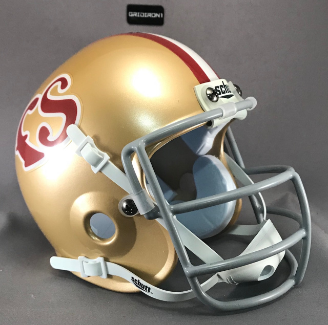 Florida State Seminoles 1970 Schutt mini football helmet (round ear ...