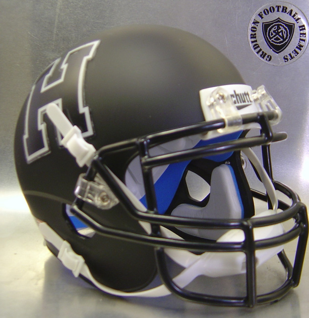 Harvard Crimson 2015 Riddell Speed Matte Black