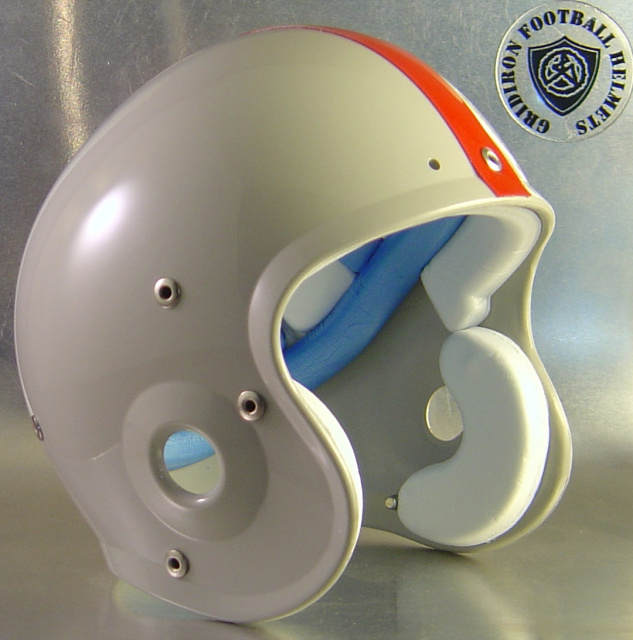Ohio State Buckyeyes 1954 1955 Gray helmet no mask
