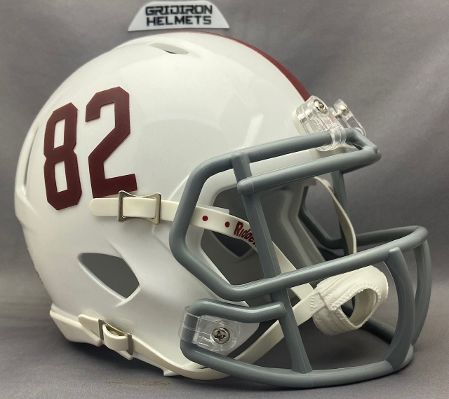 Alabama Crimson Tide White Helmet 1950s - 1971 (some games); 1983 ...
