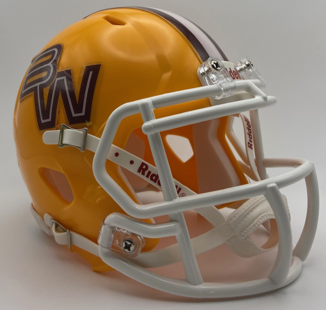 Baldwin Wallace Yellow Jackets Univ 2004-2006 Riddell Speed mini ...