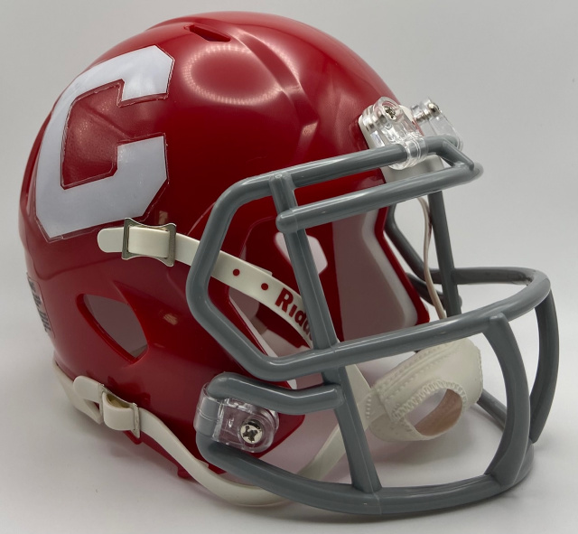 Cornell Big Red 2017 with Gray mask Riddell Speed