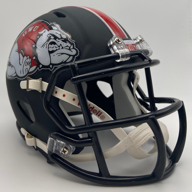 Gardner Webb Bulldogs 2018-2019 Matte Black Riddell Speed
