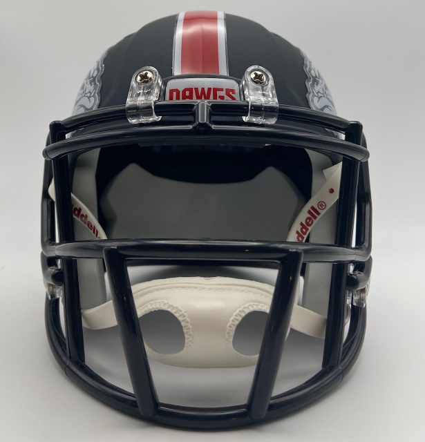 Gardner Webb Bulldogs 2018-2019 Matte Black Riddell Speed