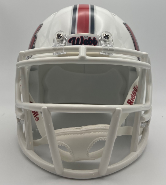 Gardner Webb Bulldogs 2020 2021 Riddell Speed White Helmet