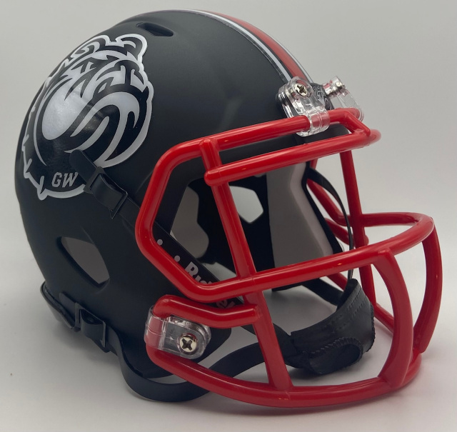 Gardner Webb Bulldogs 2023 Riddell Speed Matte Black Helmet