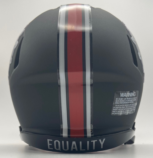 Gardner Webb Bulldogs 2023 Riddell Speed Matte Black Helmet