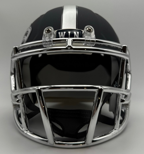 Georgia Southern Eagles 2018 vs App ST Chrome mask & Decals Matte Navy ...