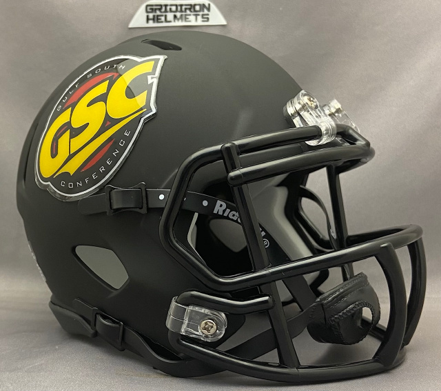 Gulf South Conference Riddell Speed mini football Helmet