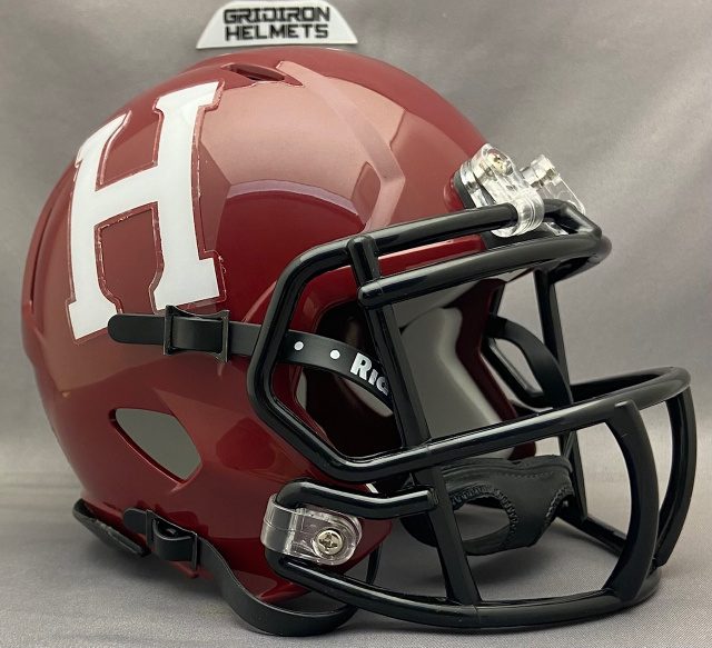 Harvard Crimson 2022-2023 Riddell Speed White H