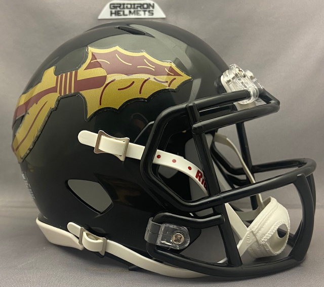 FSU Black Helmet Style Proto type spear Riddell Speed