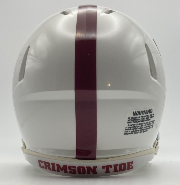 Alabama Crimson Tide White Helmet 1950s - 1971 (some games); 1983 ...