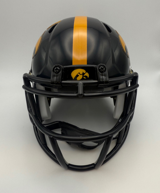 Iowa Hawkeyes ANF Riddell Speed Mini Helmet vs Michigan State 11-22-2025