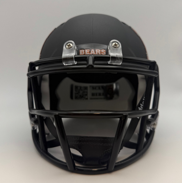 Mercer Bears Matte Black 2016-2017 Riddell Speed
