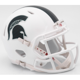 Michigan State Spartans 2017& 2021 Matte White Helmet