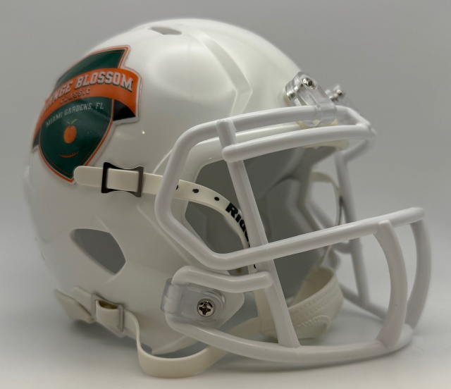 Orange Blossom Classic Riddell Speed Mini Helmet