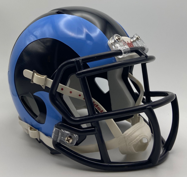 RHODE ISLAND Rams 2011-2017 Gloss Blue Riddell Speed