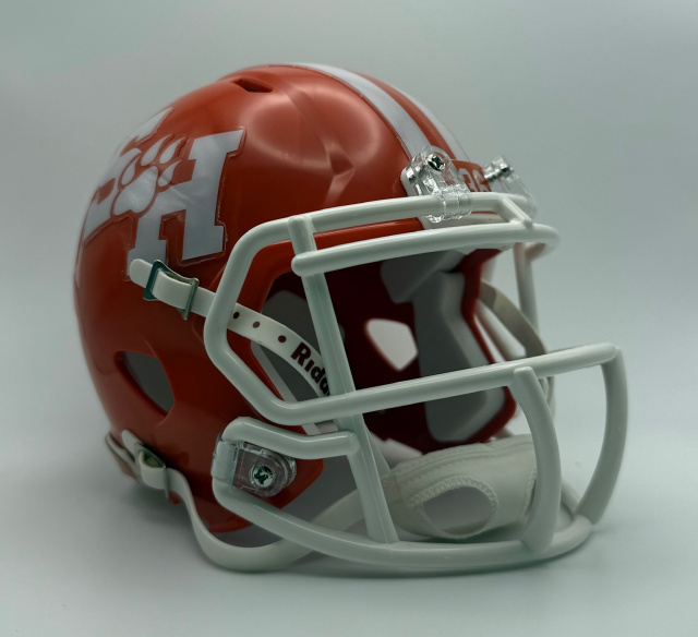 Sam Houston Bearcats 2024 Riddell Speed Mini Helmet with Stripes ( Pre ...