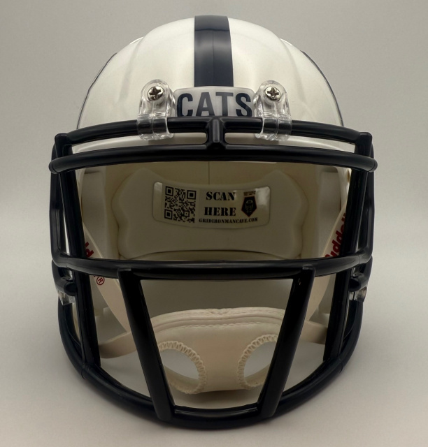University of New Hampshire Wildcats 2001-2002 White Riddell Speed Mini ...