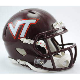 Virginia Tech Hokies Maroon 2017-current Riddell Speed