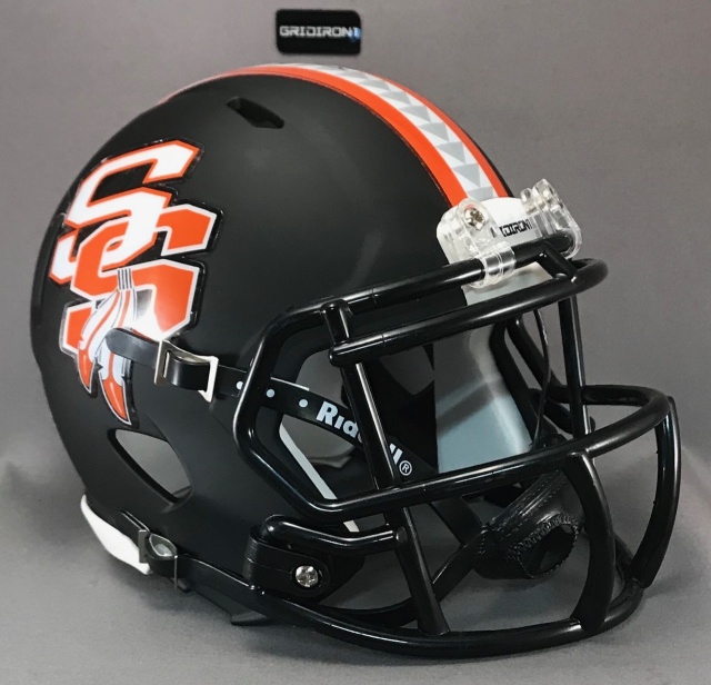 6 Pair Custom mini Football Helmet left and right Side Decals