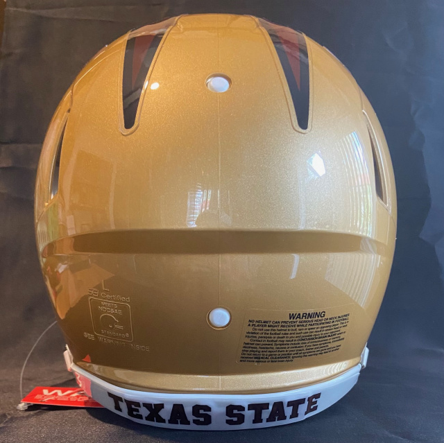 Texas State Bobcats 2004 Authentic Riddell Speed Full Size Helmet (Pre ...