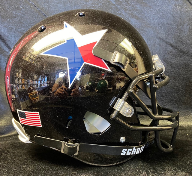 Texas Tech Red Raiders Authentic Schutt XP Texas Star on right side TT ...