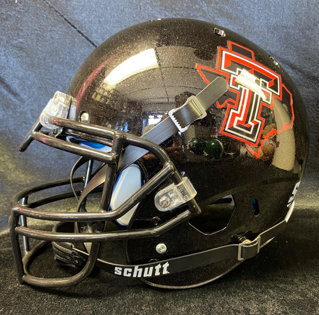 Texas Tech Red Raiders Authentic Schutt XP Texas Star on right side TT ...
