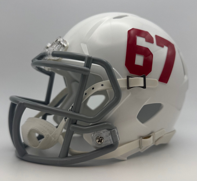 Georgia High School mini football helmets
