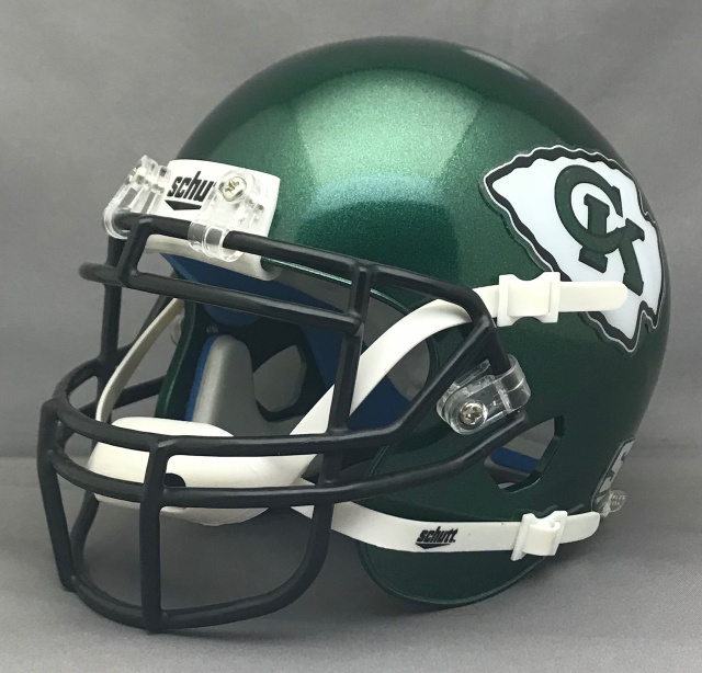Georgia High School mini football helmets