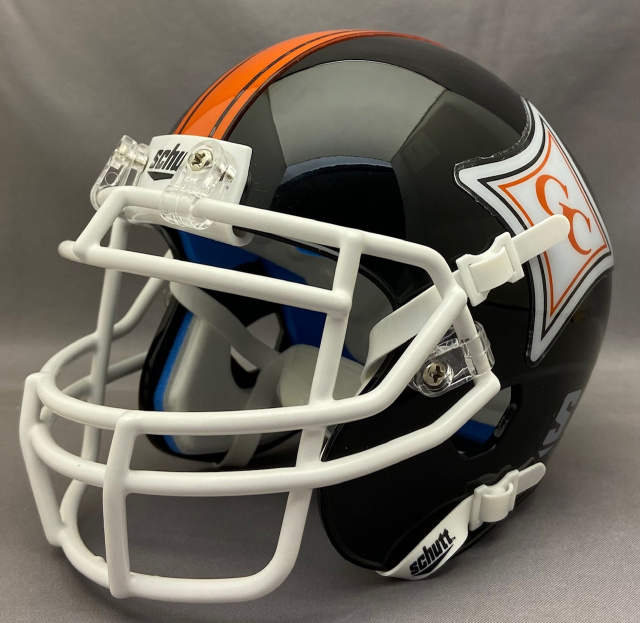 Georgia High School mini football helmets
