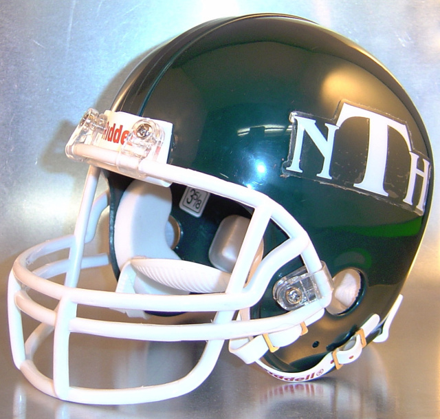 Georgia High School mini football helmets