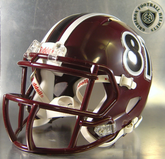 Two color 1 or 1.5" tall custom player number sets enough for 5 helmets ...