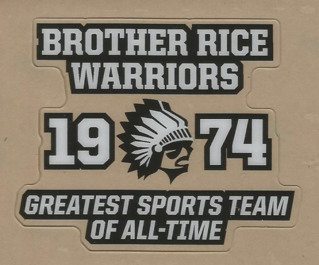 Brother Rice Warriors HS (MI) 1974 Riddell Speed (Pre Order)
