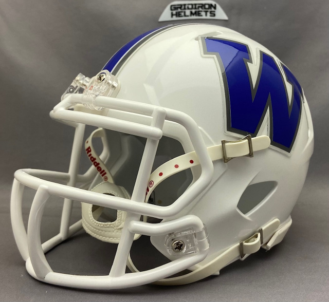 High School Mini football helmets home page