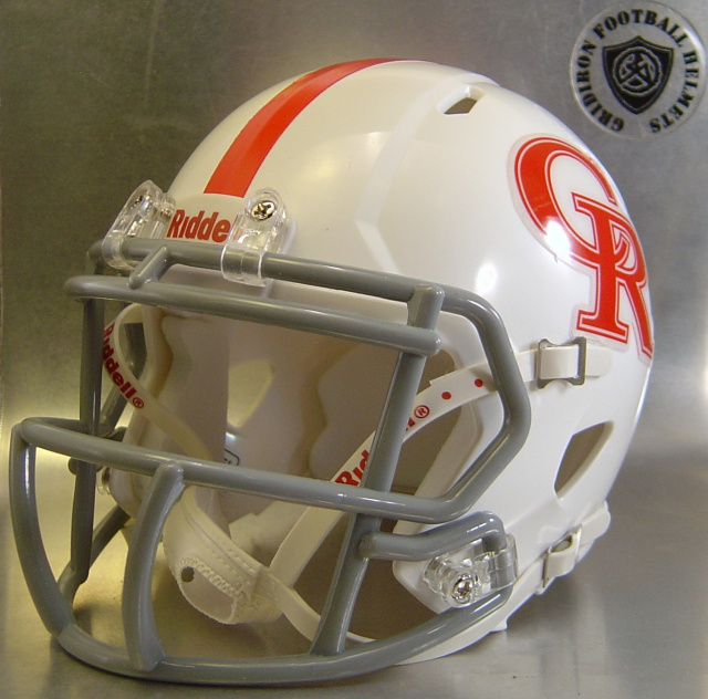 High School Mini football helmets home page