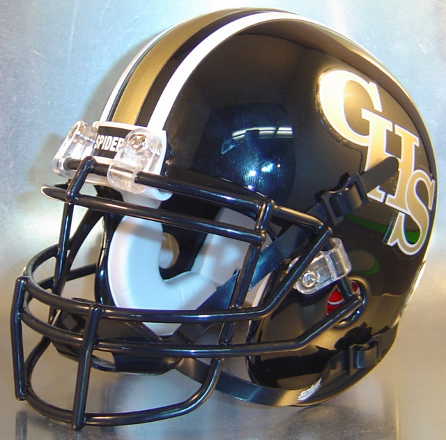 Concord Spiders HS 2012 (NC) Riddell Speed with White Chinstrap