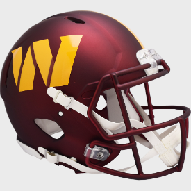 Washington Commanders Authentic Riddell Speed 2022 Anodized Maroon