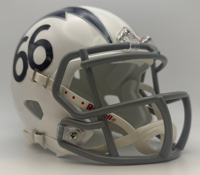 NFL Throwback mini helmet