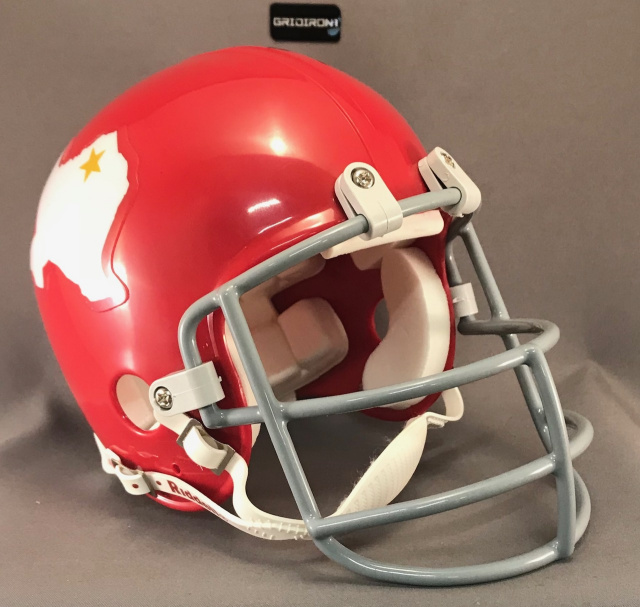 NFL Throwback mini helmet
