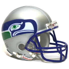 NFL Throwback mini helmet