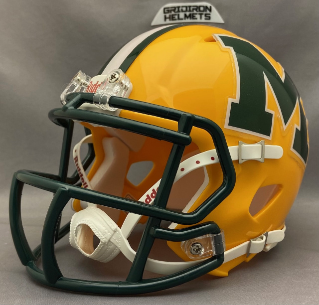 High School Mini football helmets home page