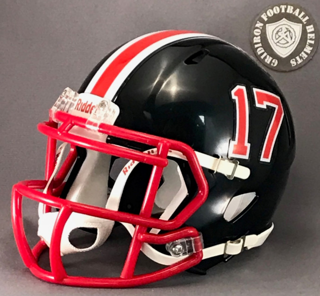 Easton Red Rovers HS 2017 (PA) Riddell Speed Black Helmet