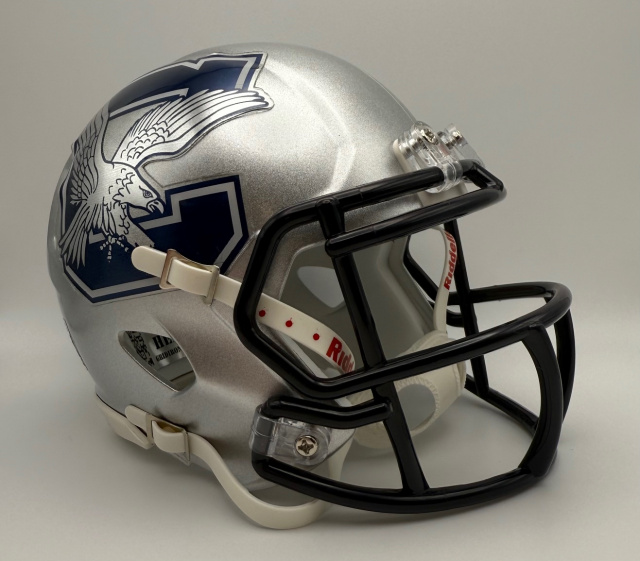 Clover Blue Eagles HS (SC) 2017-2018 Chrome Decals Riddell Speed