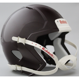 Riddell Speed Blank Mini Football Helmet Shell Maroon