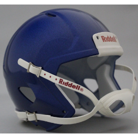 Riddell Speed Blank Mini Football Helmet Shell Metallic Royal