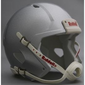 Riddell Speed Blank Mini Football Helmet Shell Silver