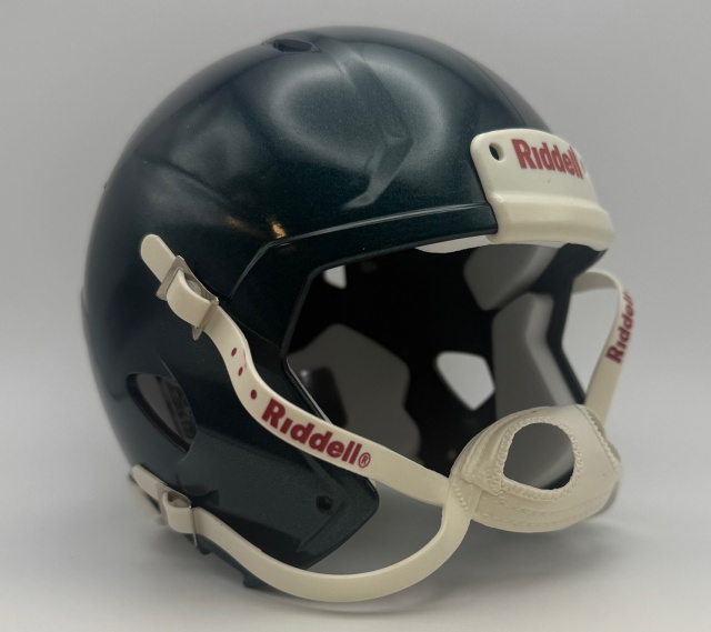 Riddell Speed Blank Mini Football Helmet Metallic Green