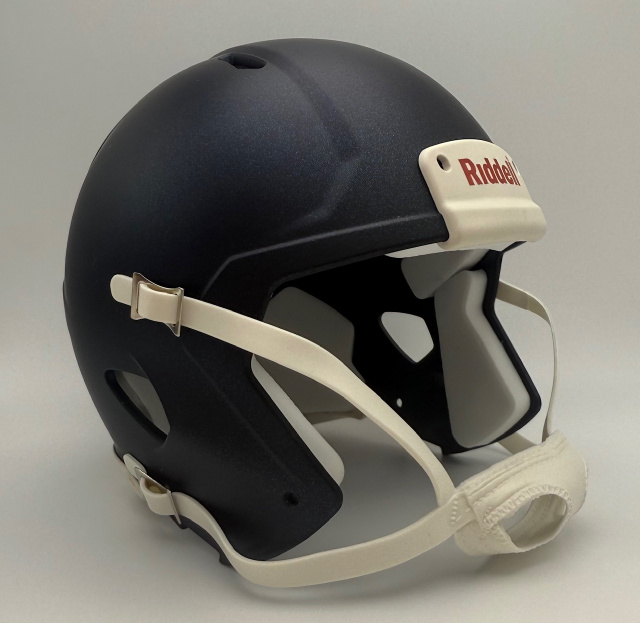 Riddell Speed Blank Mini Football Helmet Shell Satin Navy